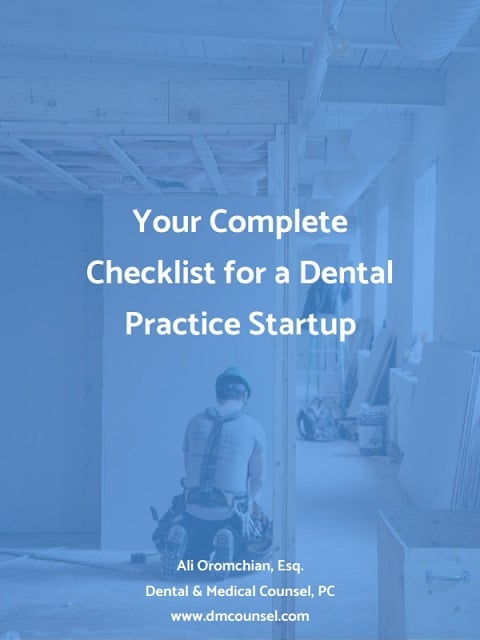 Dental Practice Startup Checklist Download - Thank You!
