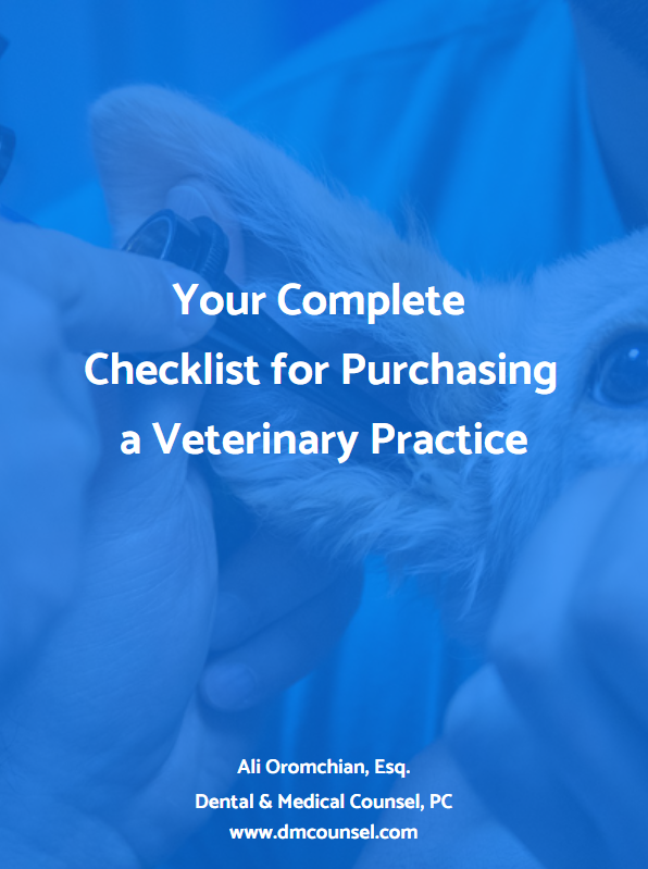 Veterinary Practice Purchase Checklist